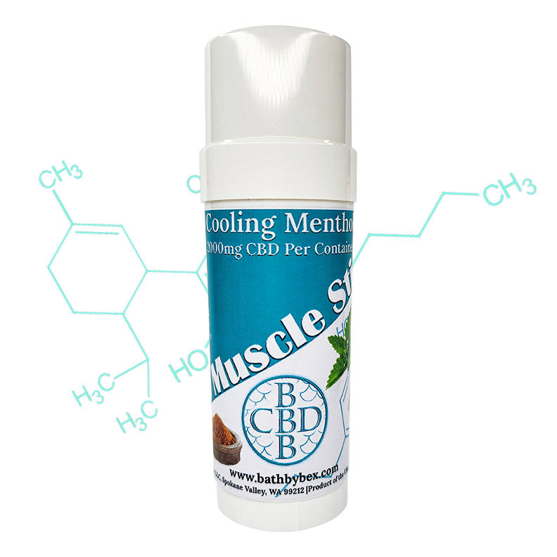 CBD+Turmeric Muscle Stick – Bath By Bex